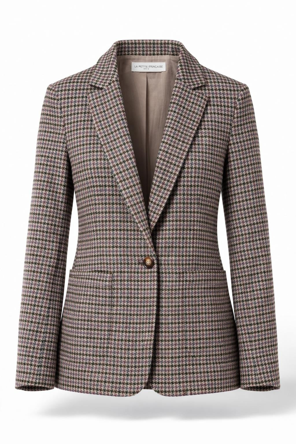 La Petit Étoile | Vaness Blazer in Pied-de-Poule